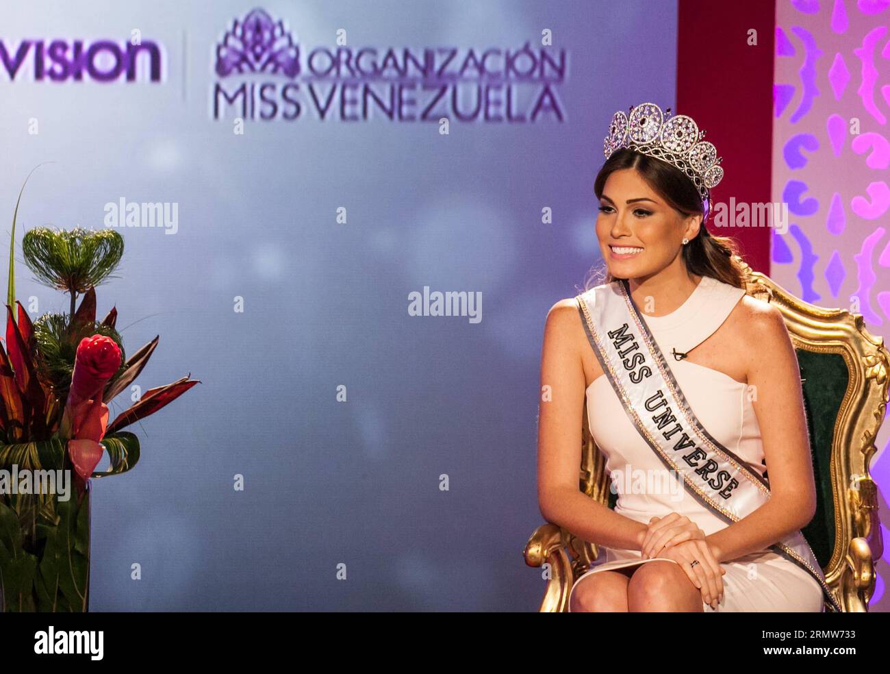 Winner miss venezuela hi-res stock photography and images - Alamy
