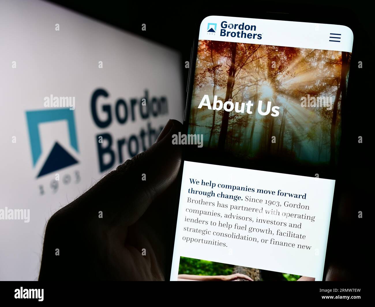 Gordon brothers logo hi-res stock photography and images - Alamy