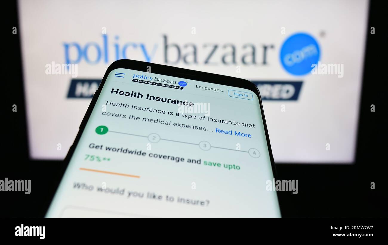 Policybazaar insurance hi-res stock photography and images - Alamy