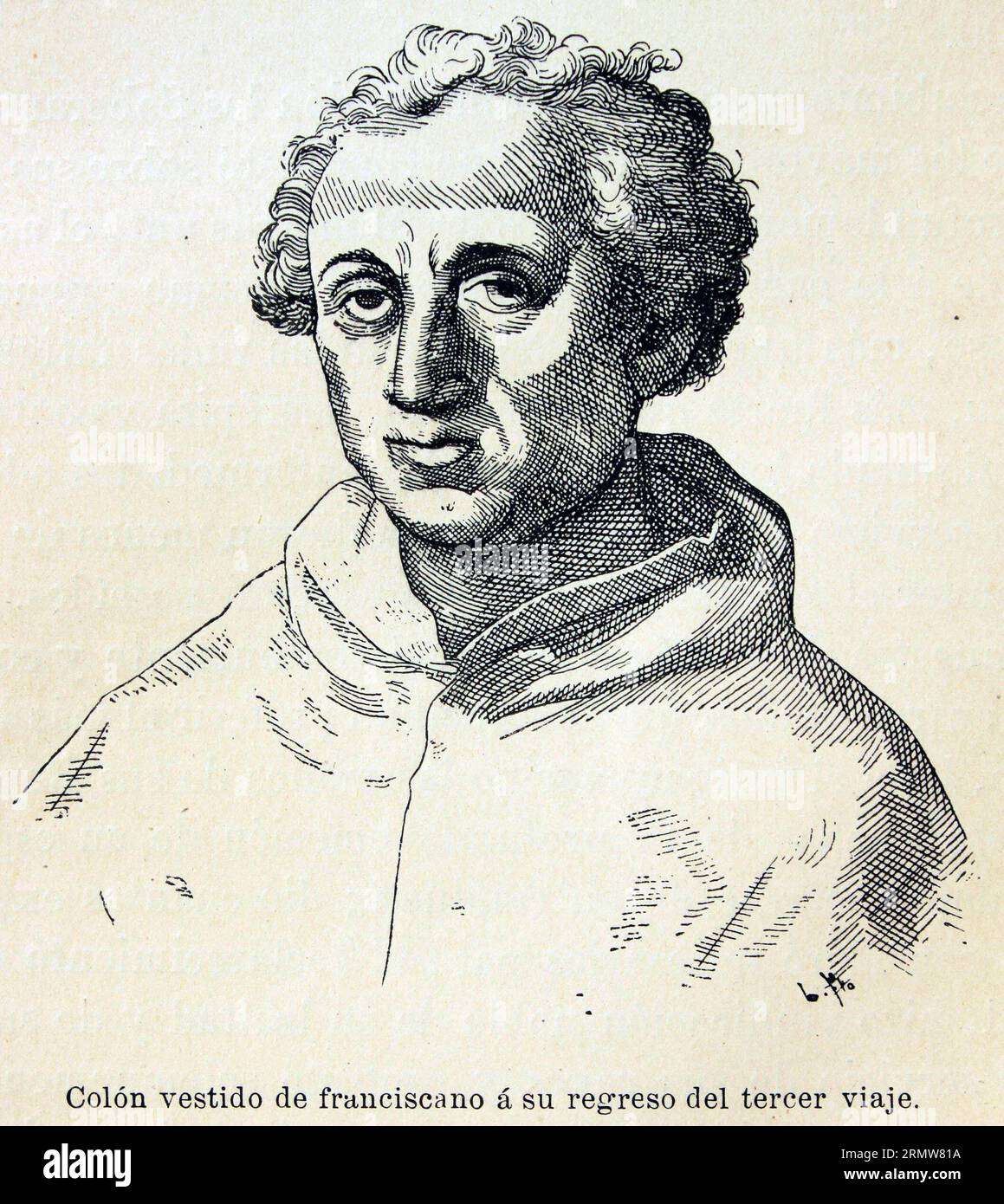 Christopher Columbus, 1893 Stock Photo - Alamy