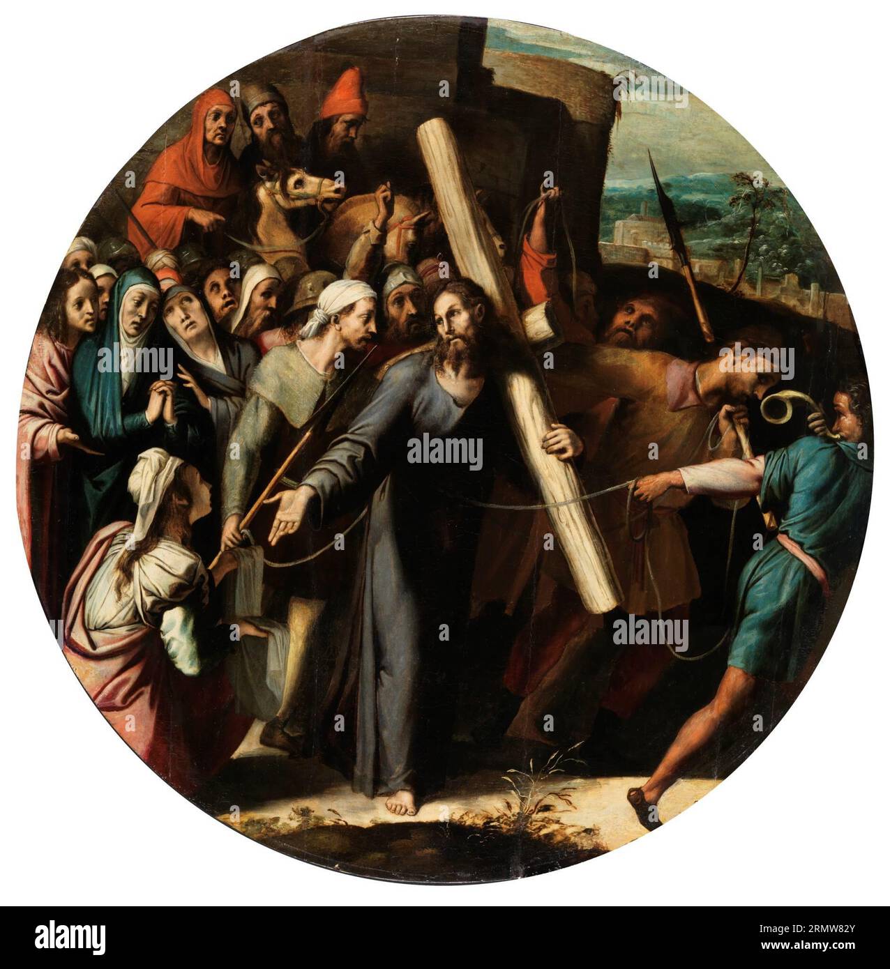 Christ on the way Cut Out Stock Images & Pictures - Alamy