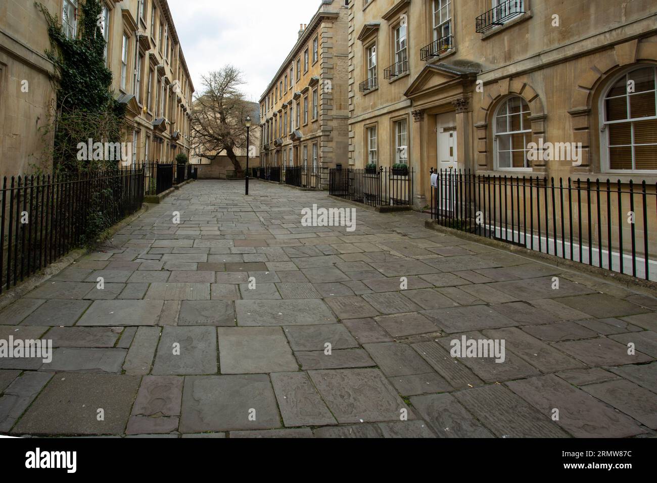 Streets of Bath with Georgian architecture. Bath, England Stock Photo ...