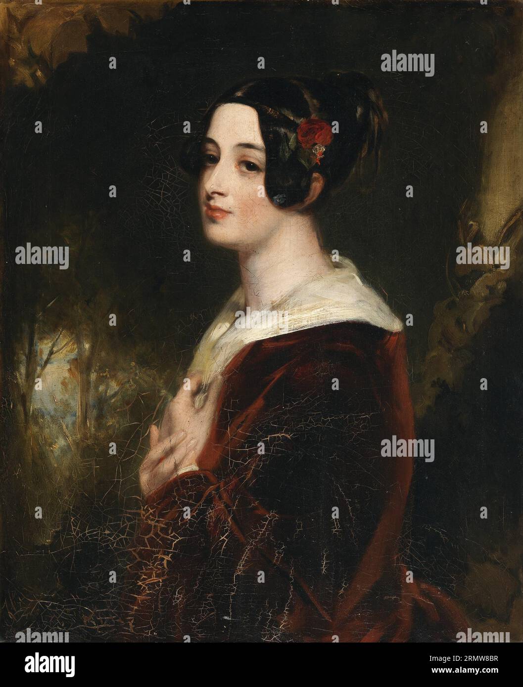 'Rosa' by Stephen Catterson Smith the younger Stock Photo - Alamy