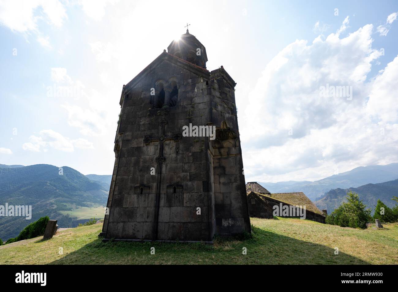 Haghpat, Armenia. 28th July, 2023. The bell tower of the Haghpat ...