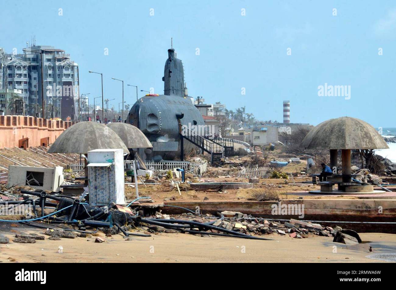 Hudhud cyclone hi-res stock photography and images - Alamy