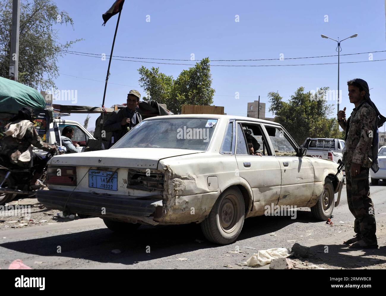 Houthi yemen sanaa checkpoint hi-res stock photography and images - Alamy