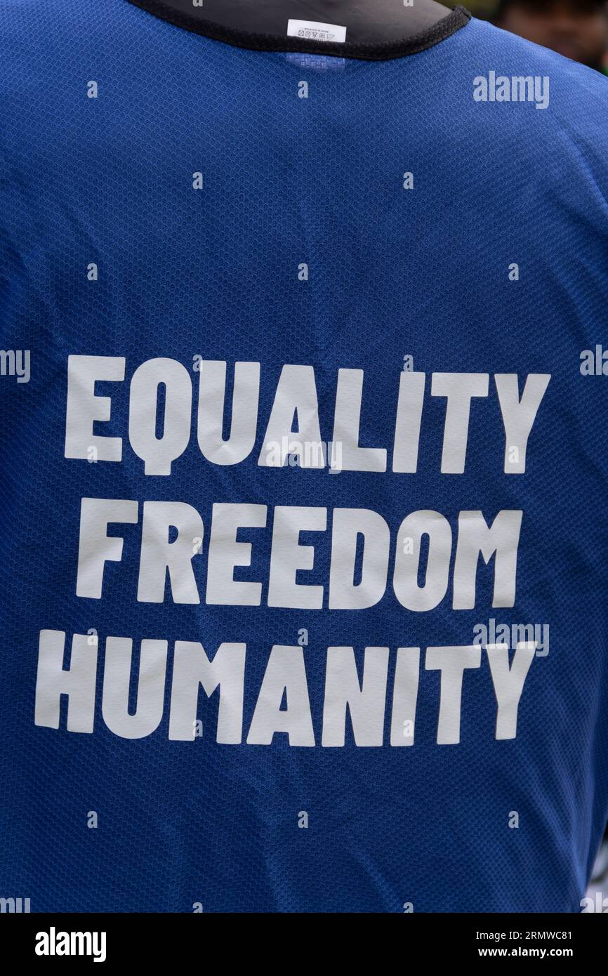 London, UK. 30th Aug, 2023. Parliament Square: Organised by Equal ...