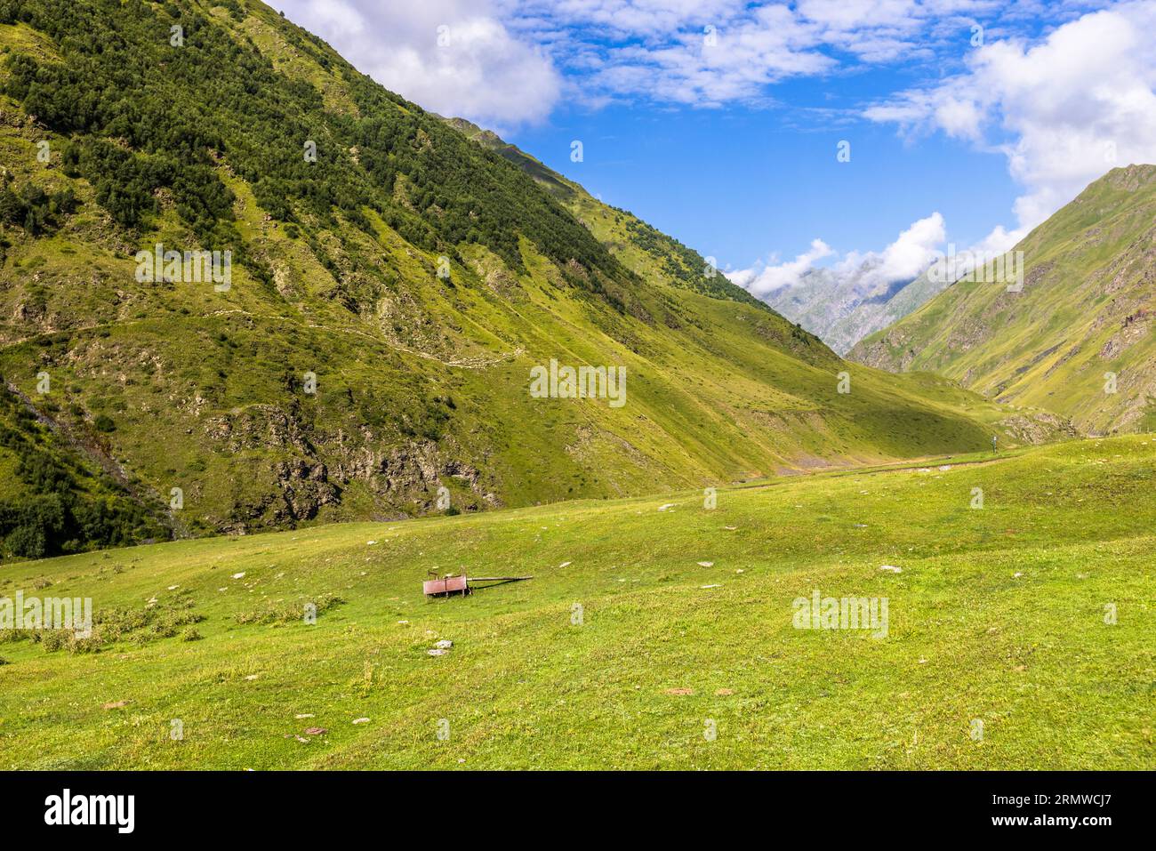 Tusheti, Georgia, is known for its high quality sheep products (milk ...