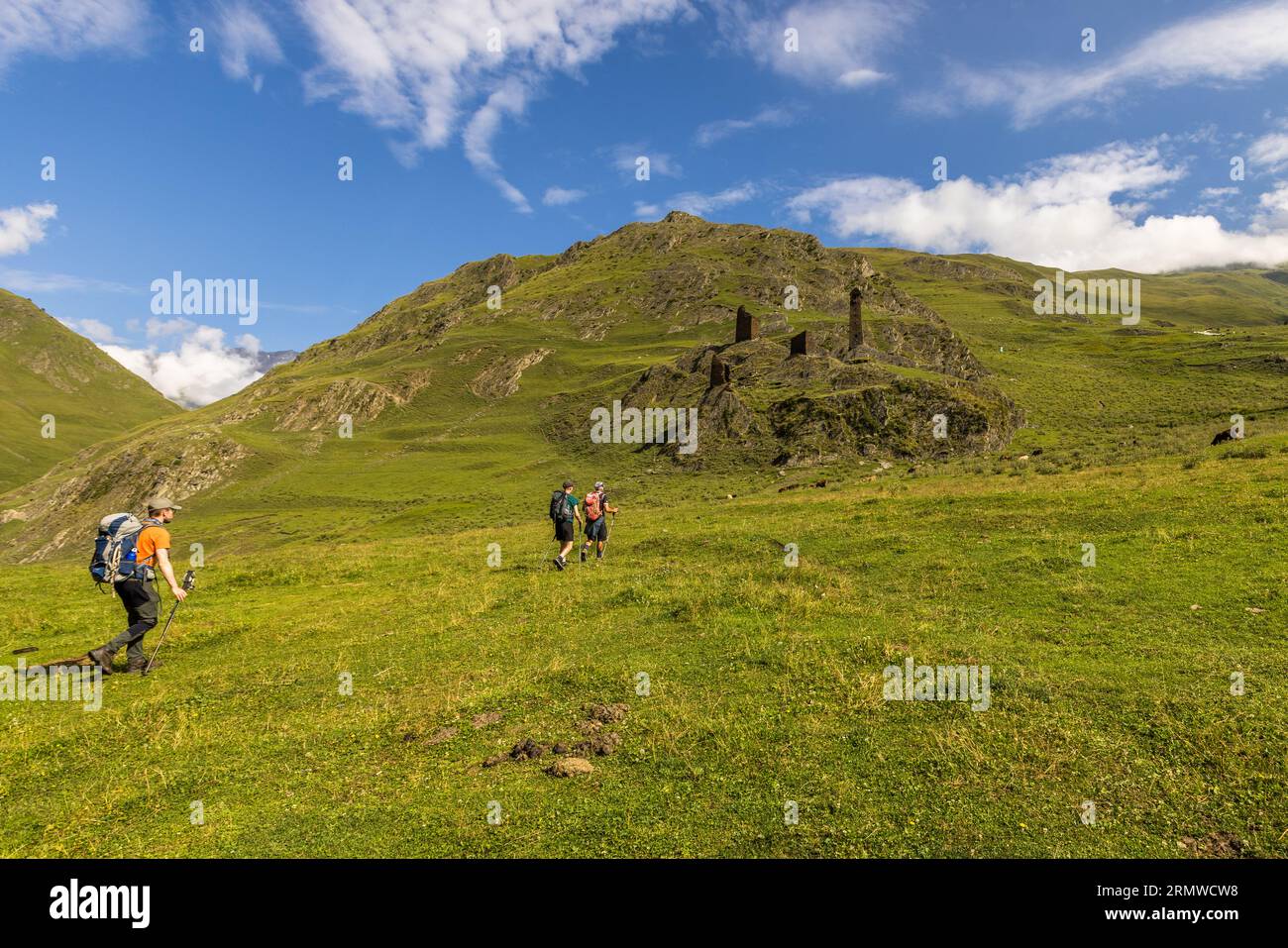 Fortified towers have marked the northern border of Georgia since ...