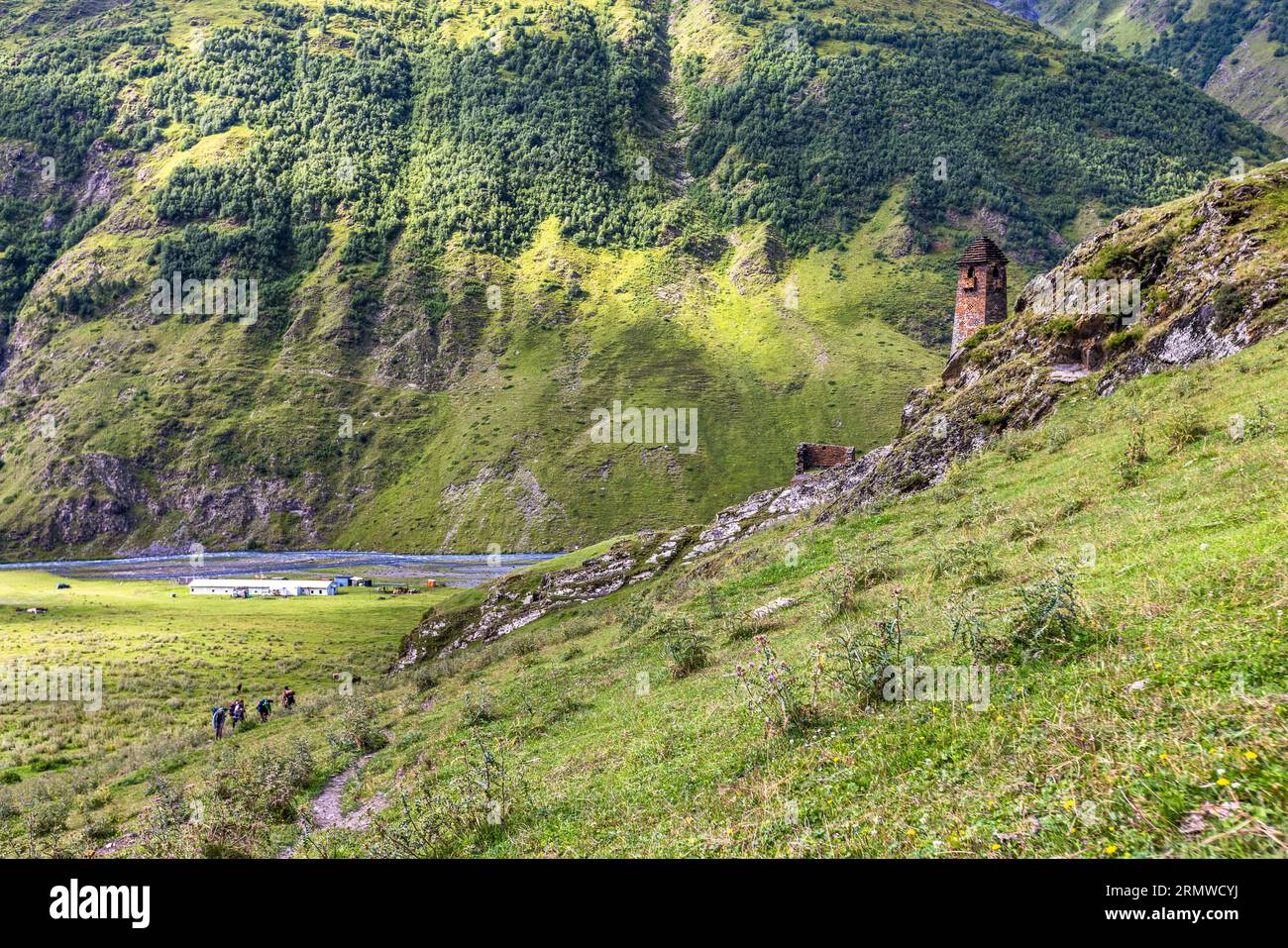 Fortified towers have marked the northern border of Georgia since ...
