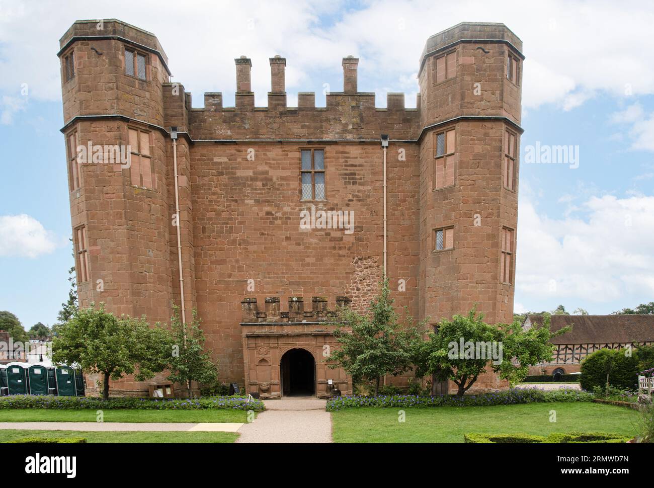 Garden red fort hi-res stock photography and images - Alamy