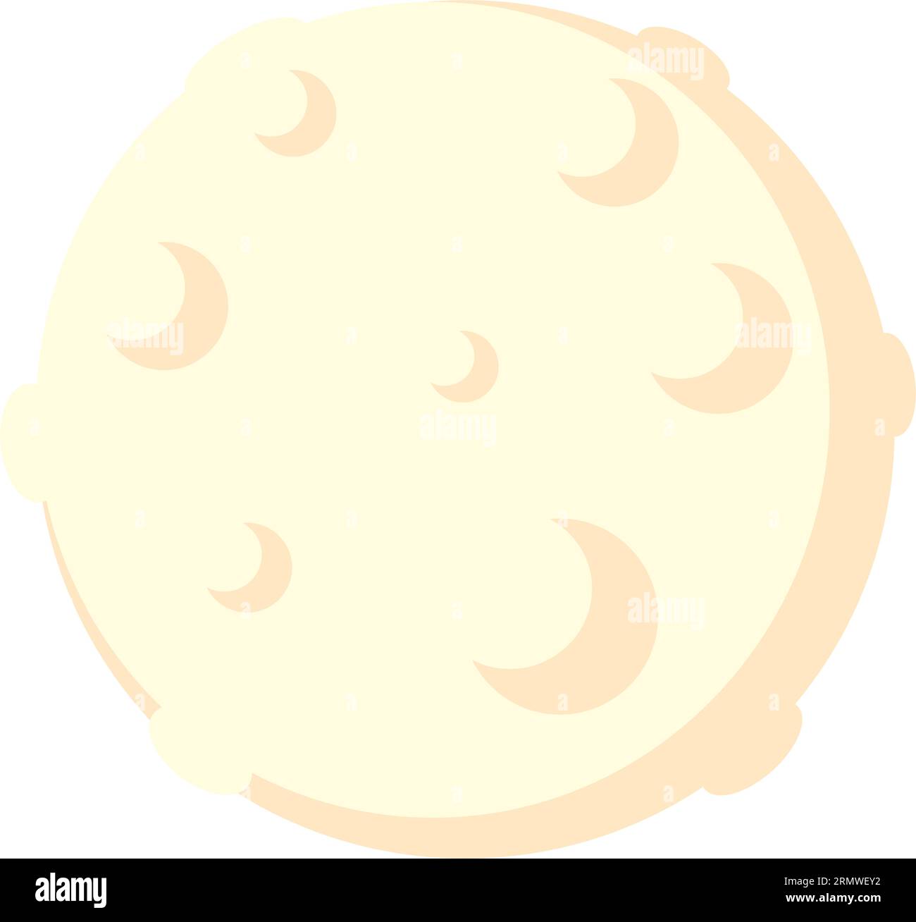 Isolated colored moon sketch icon Vector Stock Vector Image & Art - Alamy