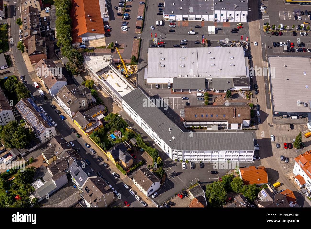 Witten overview with town hall hi-res stock photography and images - Alamy