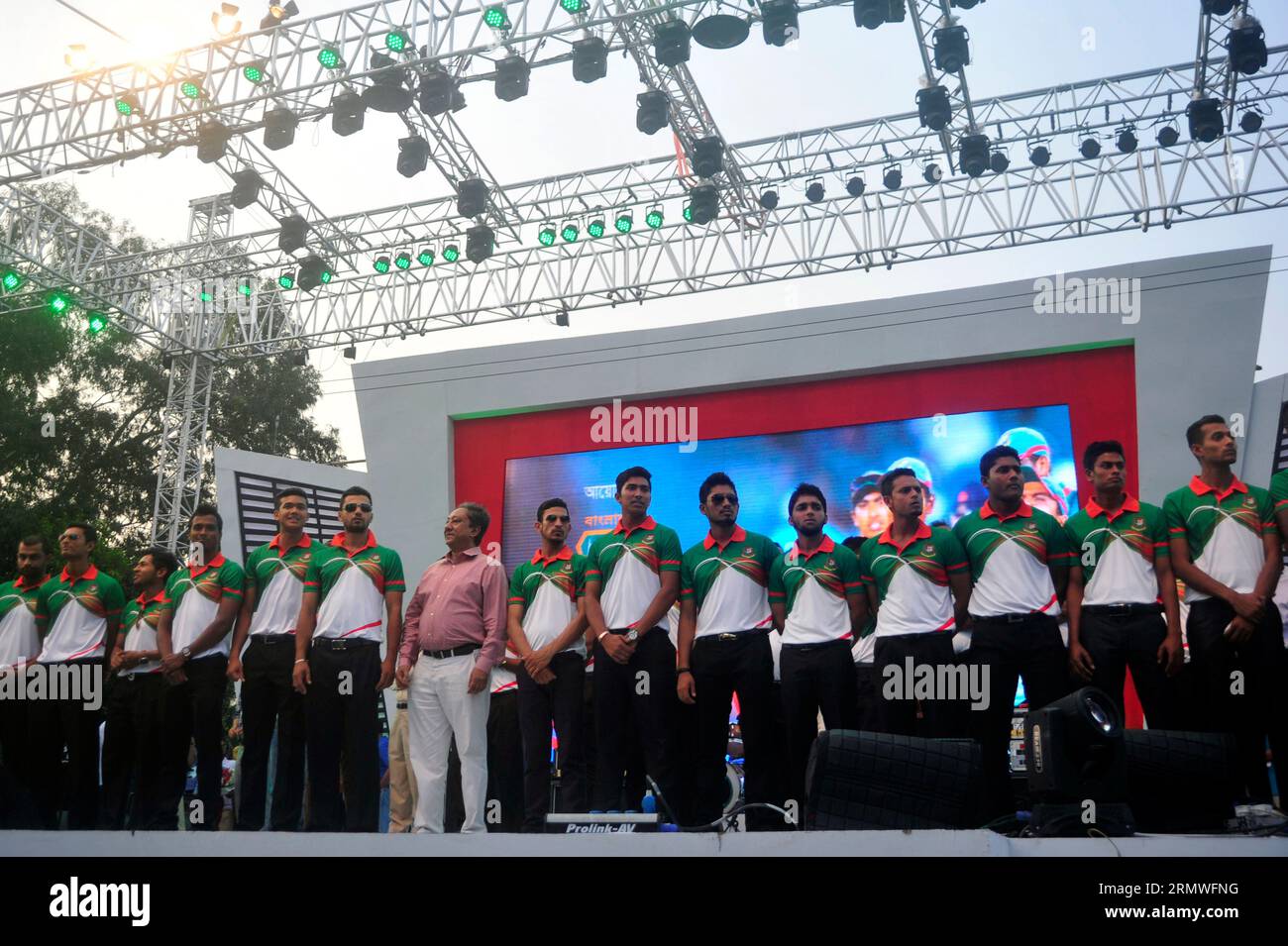 Bangladeshs National Cricketers Get A Warm Reception By The Bcb To Celebrate Their World Cup