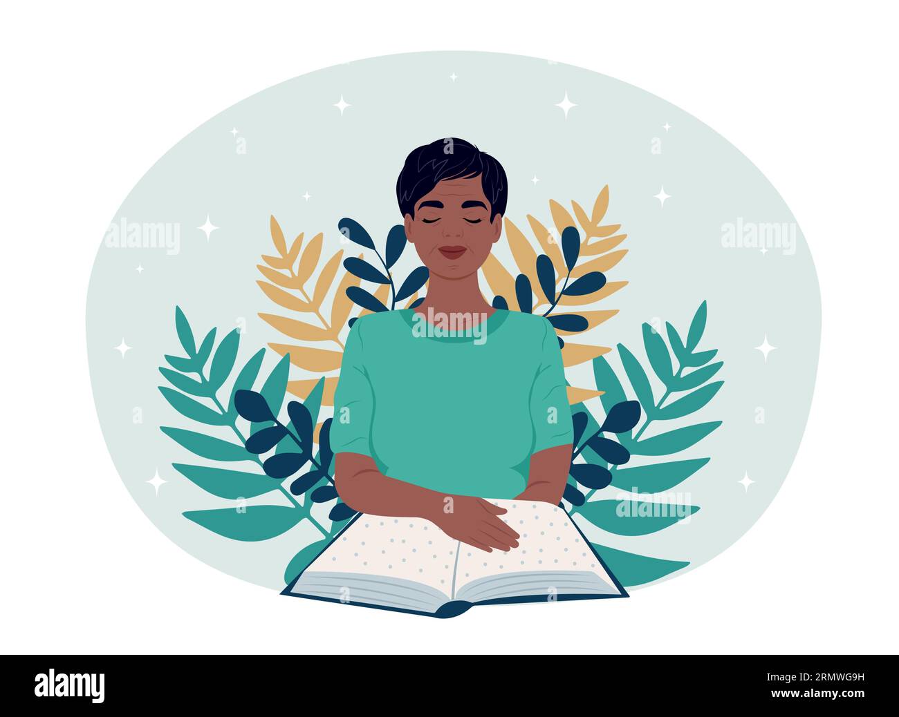 Deaf blind sign language hi-res stock photography and images - Alamy