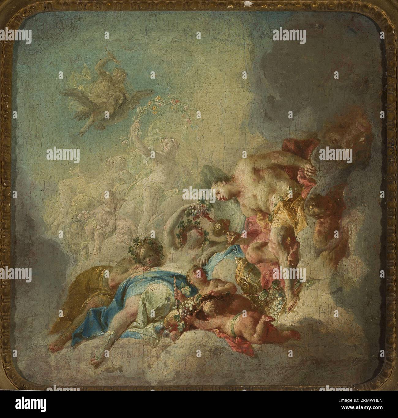 Bacchus and Ceres by Daniel Gran Stock Photo - Alamy