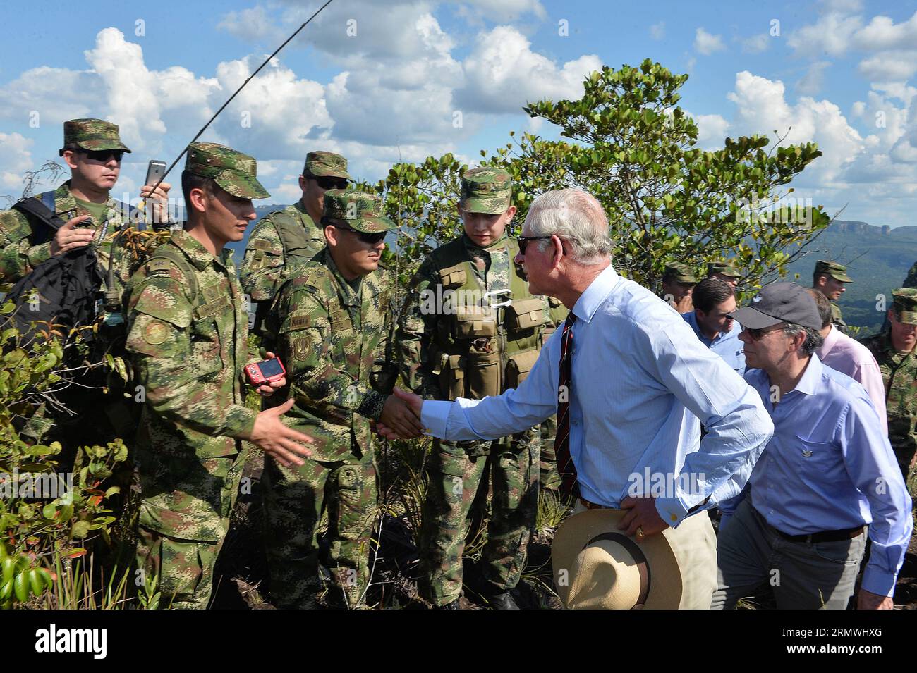 Colombian military base hi-res stock photography and images - Alamy