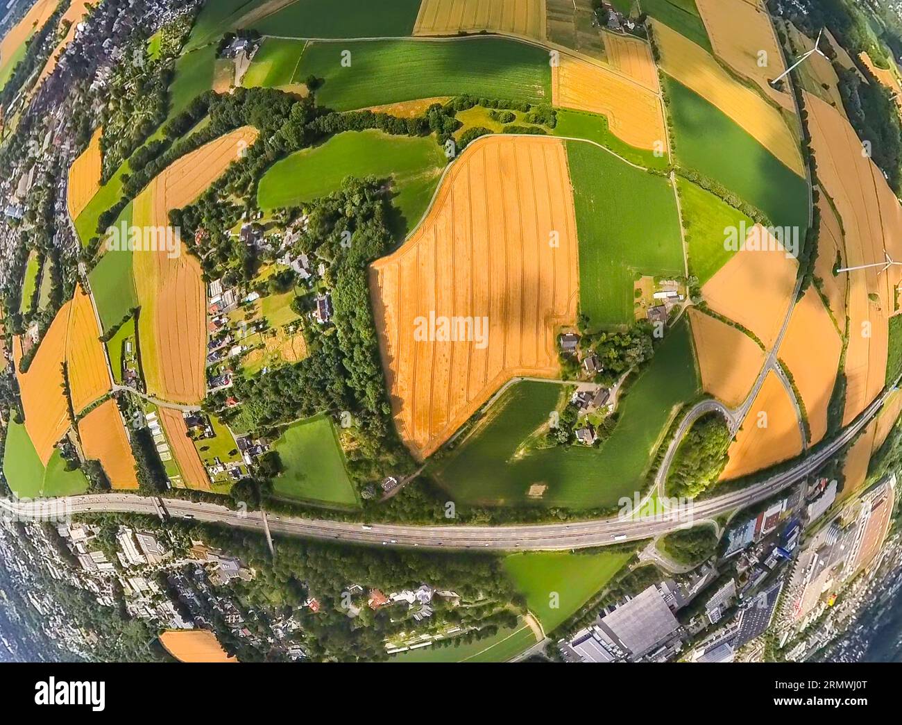 Fisheye lens fields hi-res stock photography and images - Alamy