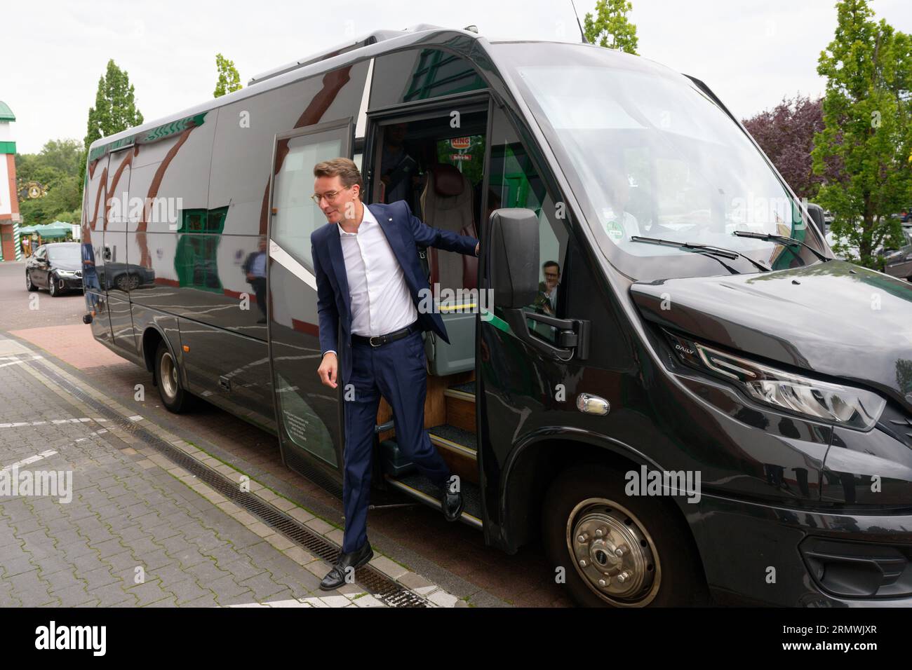 Oelde, Germany. 30th Aug, 2023. Hendrik Wüst (CDU), Minister President ...