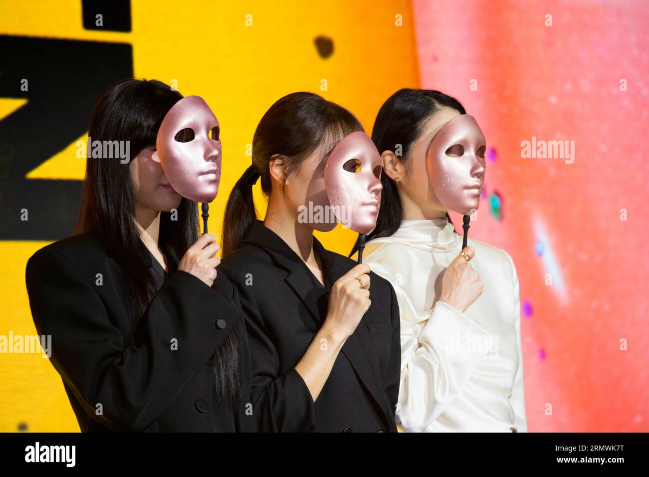 Nana, Lee Han-Byeol and Go Hyun-Jung, Aug 16, 2023 : (L-R) Cast members ...