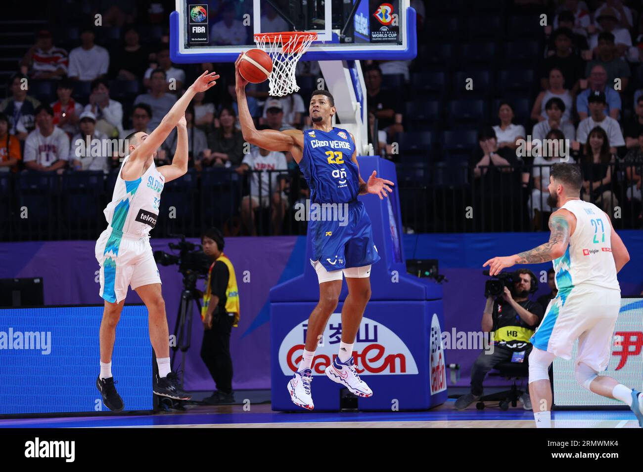 Okinawa Arena, Okinawa, Japan. 30th Aug, 2023. Edy Tavares (CPV ...