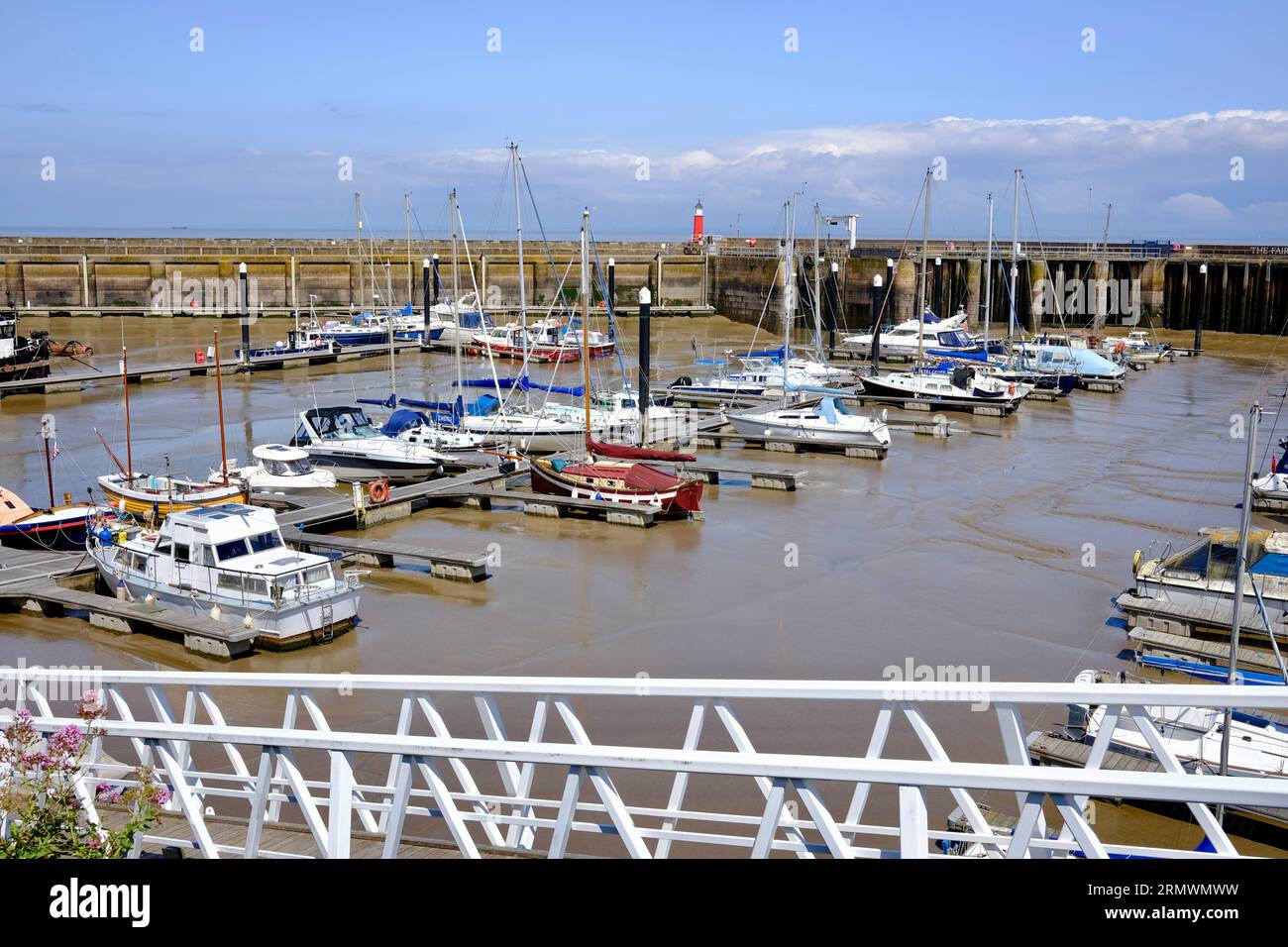 Watchet historic coastal harbour in coastal Somerset Stock Photo - Alamy