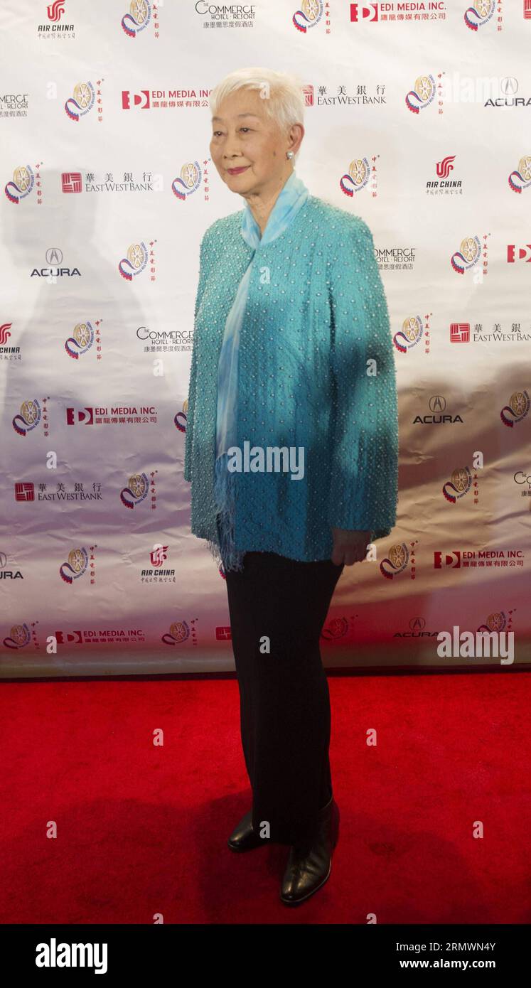 (141105)-- LOS ANGELS, Nov. 5, 2014 -- American Chinese actress Lisa Lu ...
