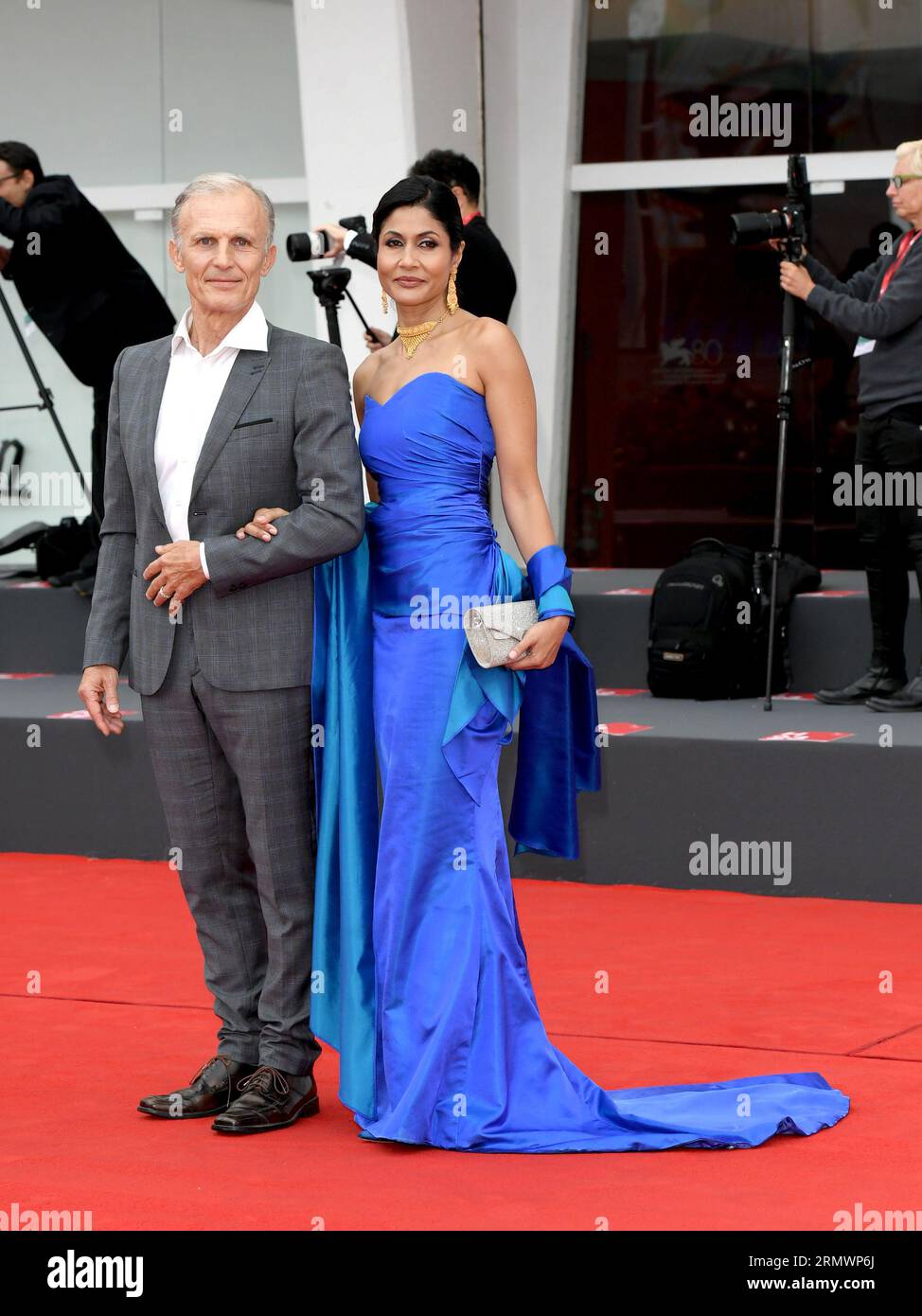 Venice, . 30th Sep, 2023. Venice, 80th Venice Film Festival 2023, evening 1 - red carpet film ...