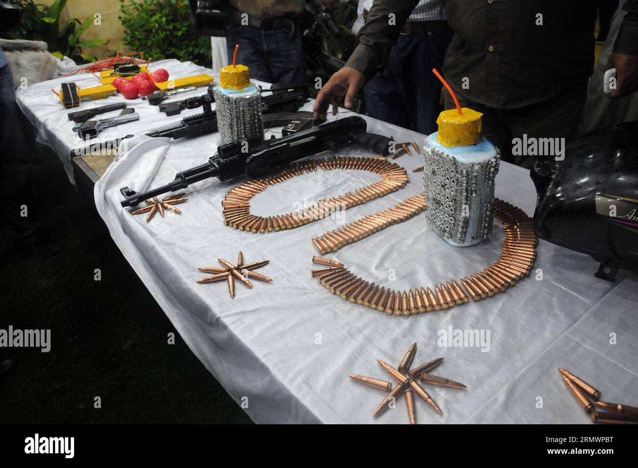 Cid seized weapons hi-res stock photography and images - Alamy