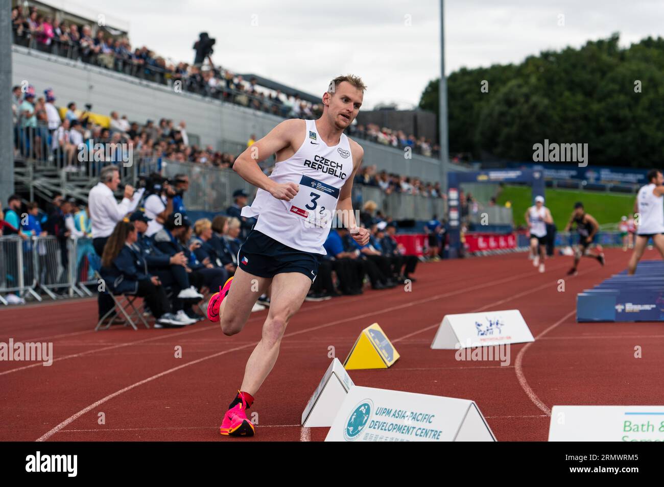 Marek Grycz (pictured) and Lucie Hlavackova of Czech Republic during ...