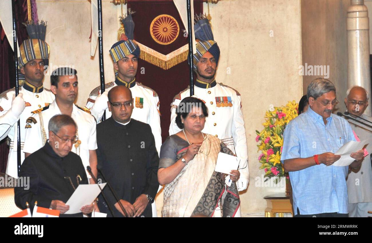 Oath ceremony of delhi cabinet hi-res stock photography and images - Alamy