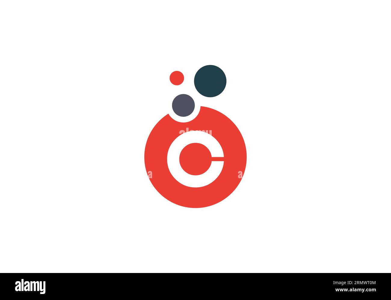 3 colour circle logo Stock Vector Images - Alamy