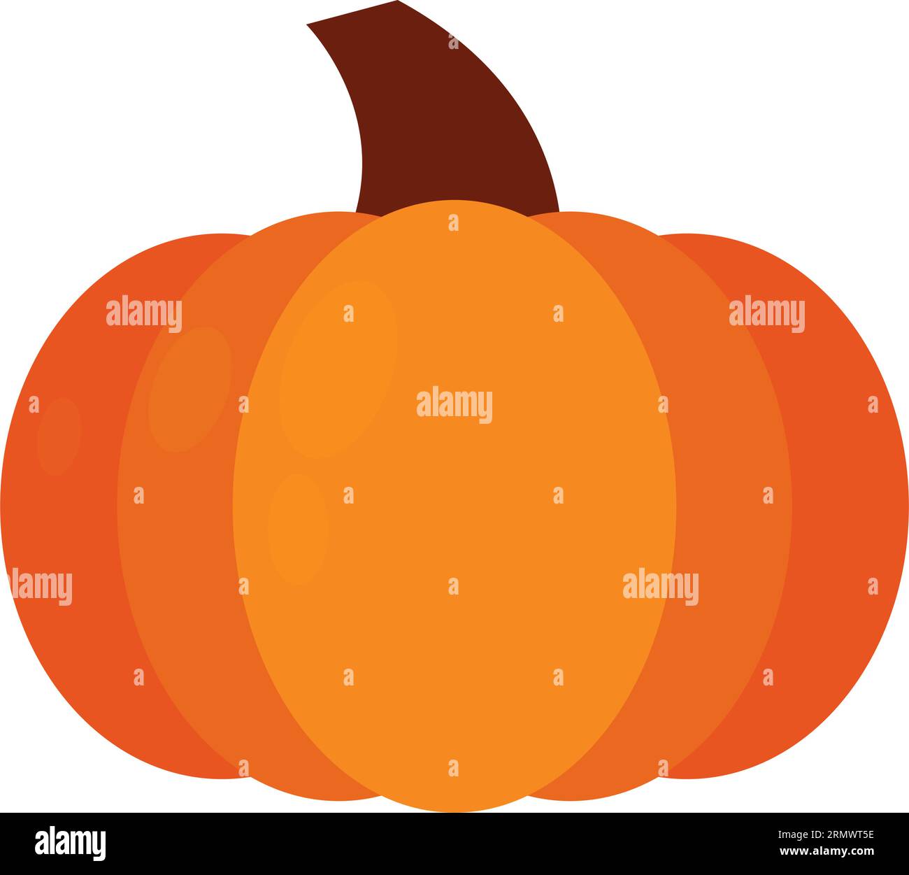 Isolated colored pumpkin vegetable icon Vector Stock Vector Image & Art ...