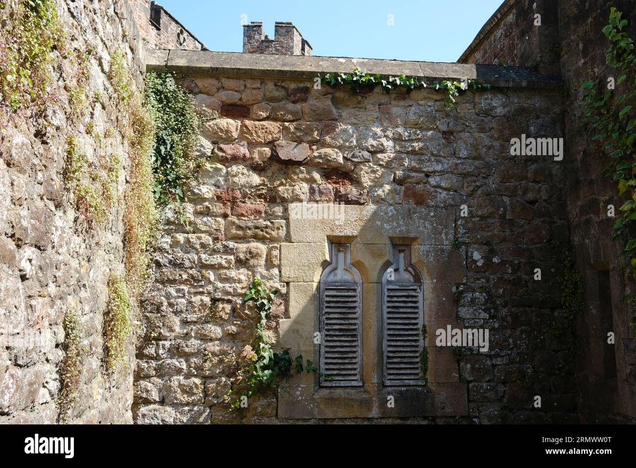 Dunster Castle Somerset a historic medieval country castle with ...