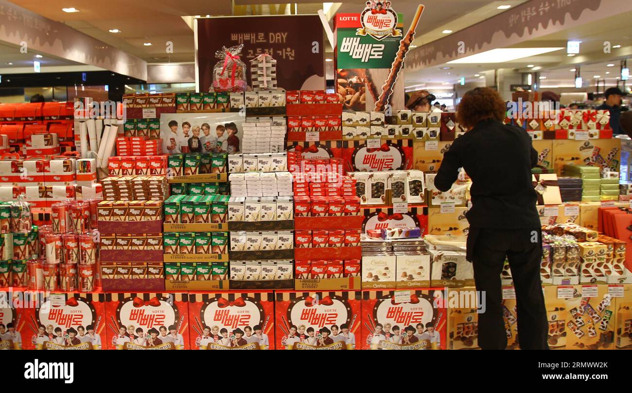 Korea pepero hi-res stock photography and images - Alamy