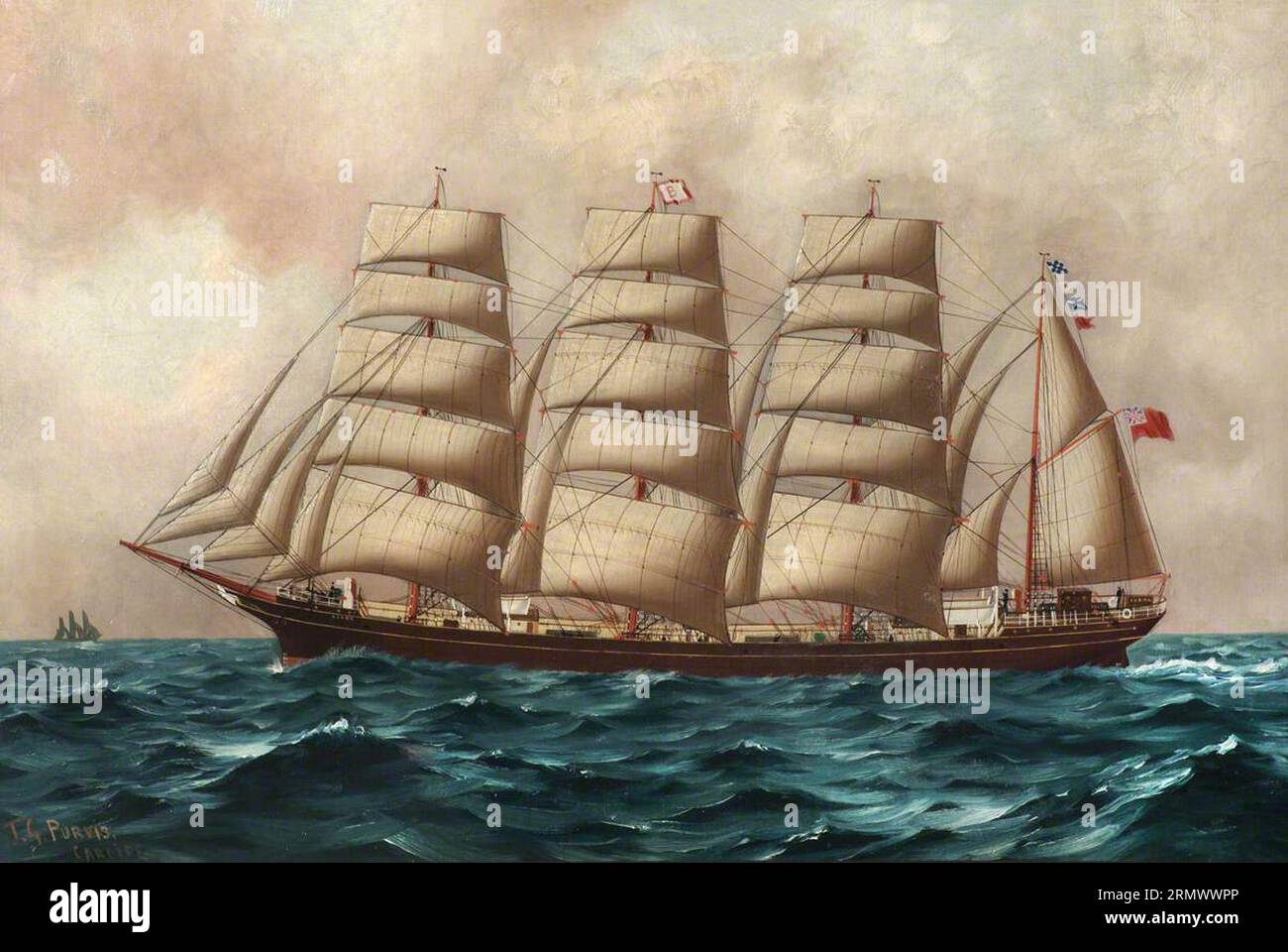 Barque 19th century hi-res stock photography and images - Alamy