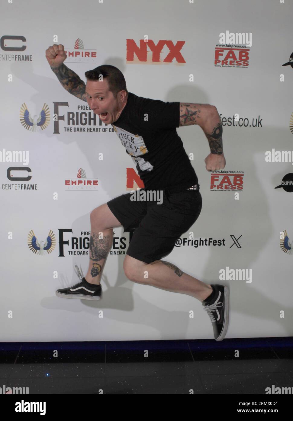 London, UK. John Pata at Black Mold photocall. FrightFest: The Dark ...