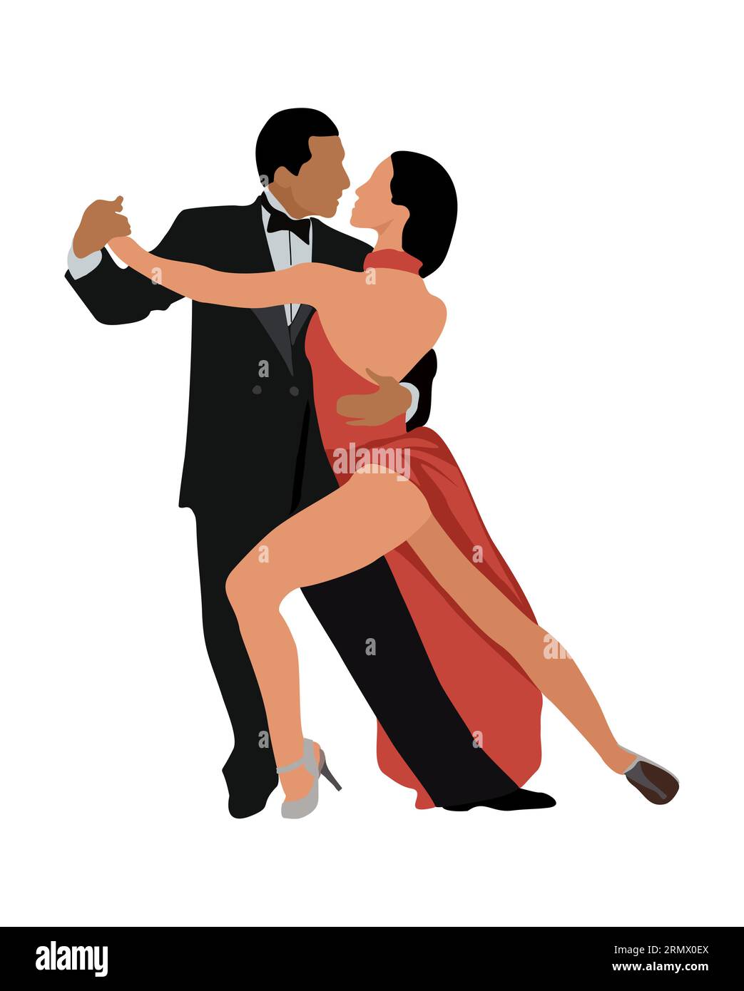 Cartoon flamenco dancer hi-res stock photography and images - Alamy