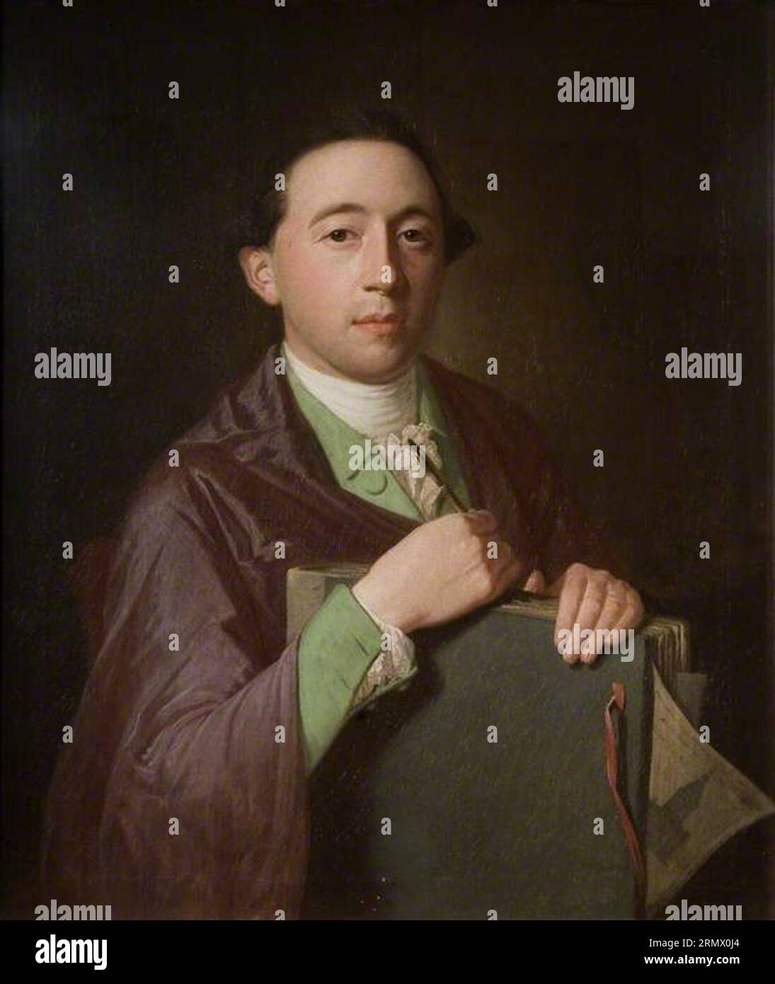 Portrait Of William Westley between 1750 and 1800 by James Millar Stock ...