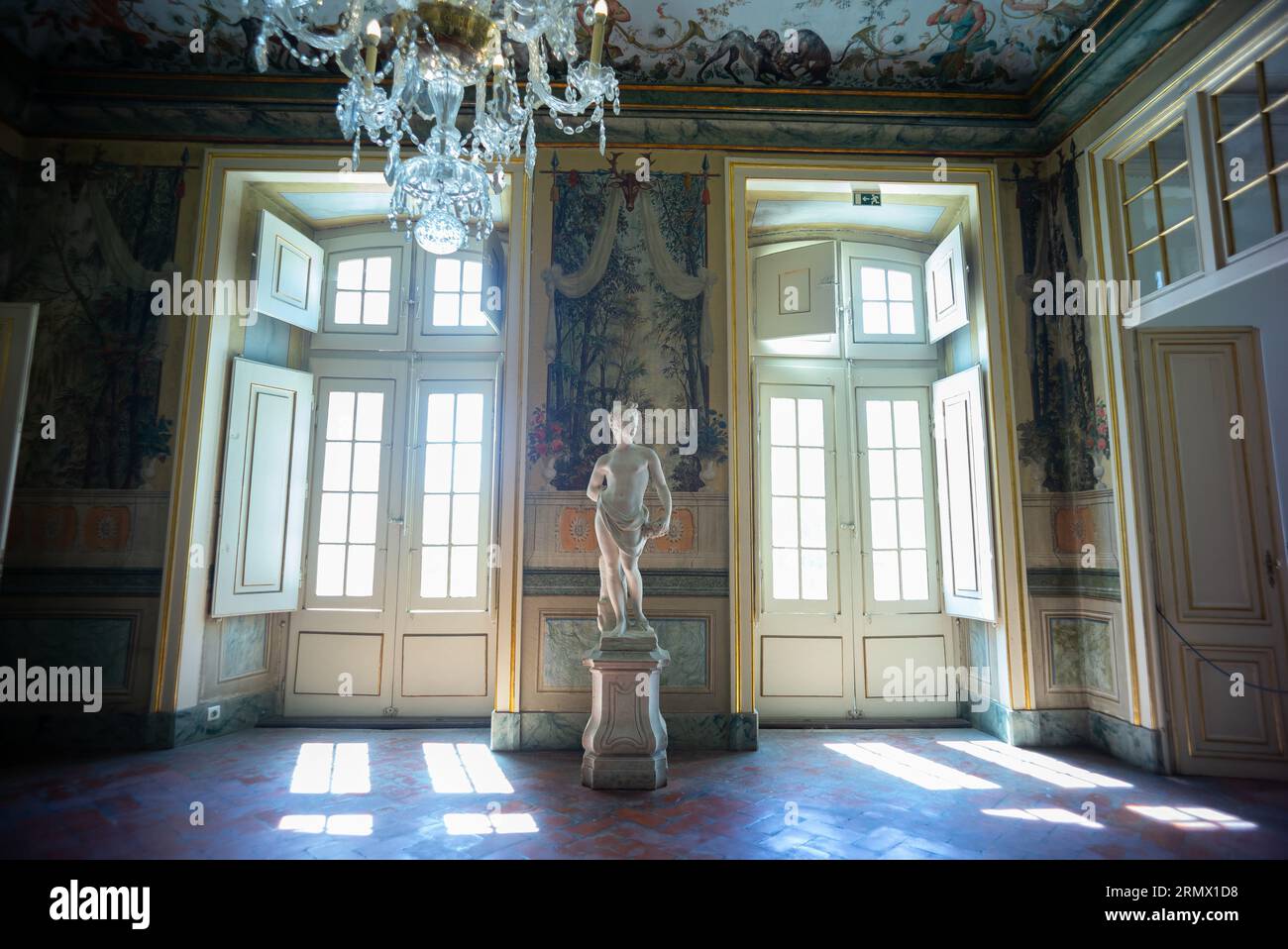 Royal Palace of Queluz is a French-inspired, Rococco style masterpiece ...