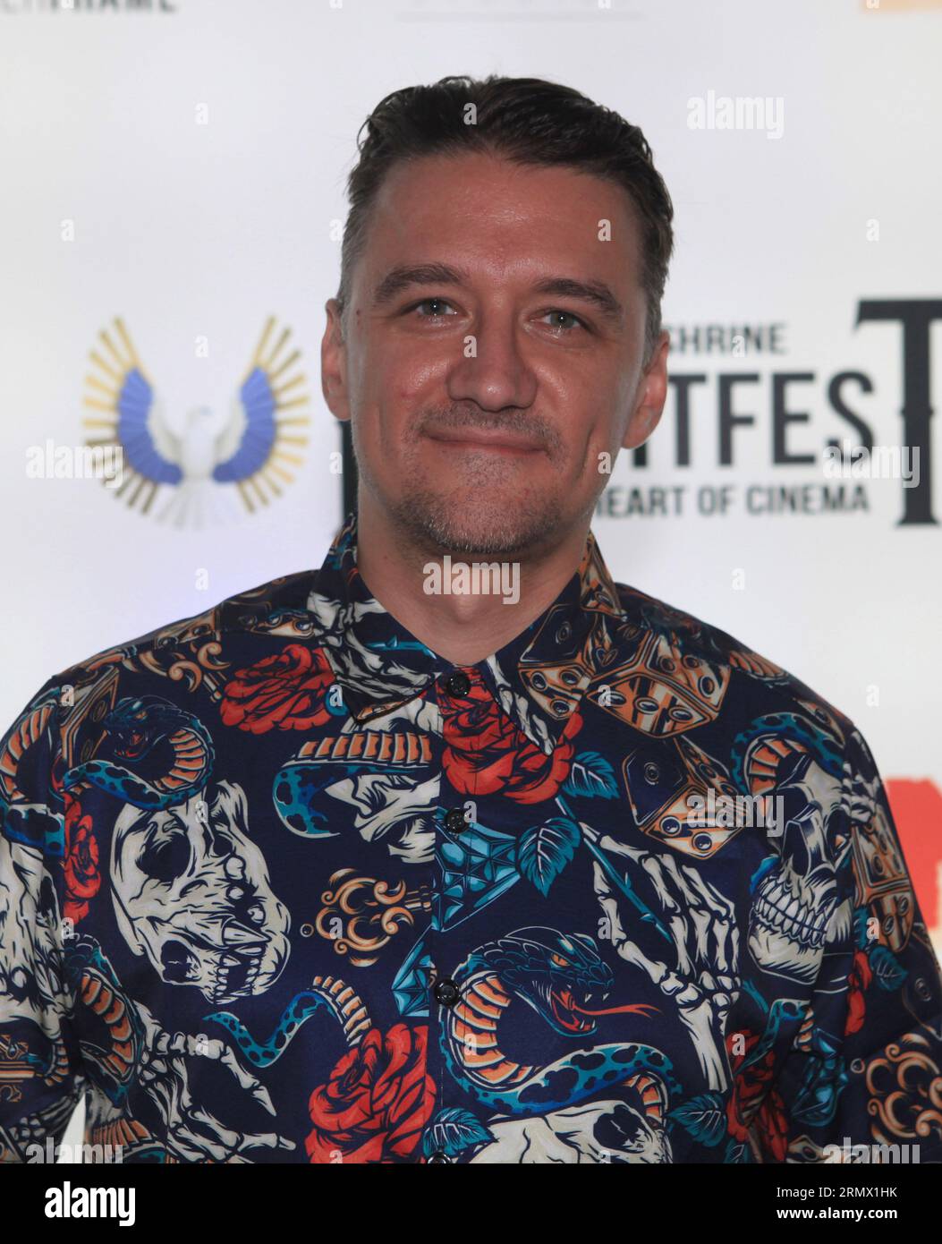 London, UK. James Allerdyce at the Herd photocall, FrightFest: Dark ...