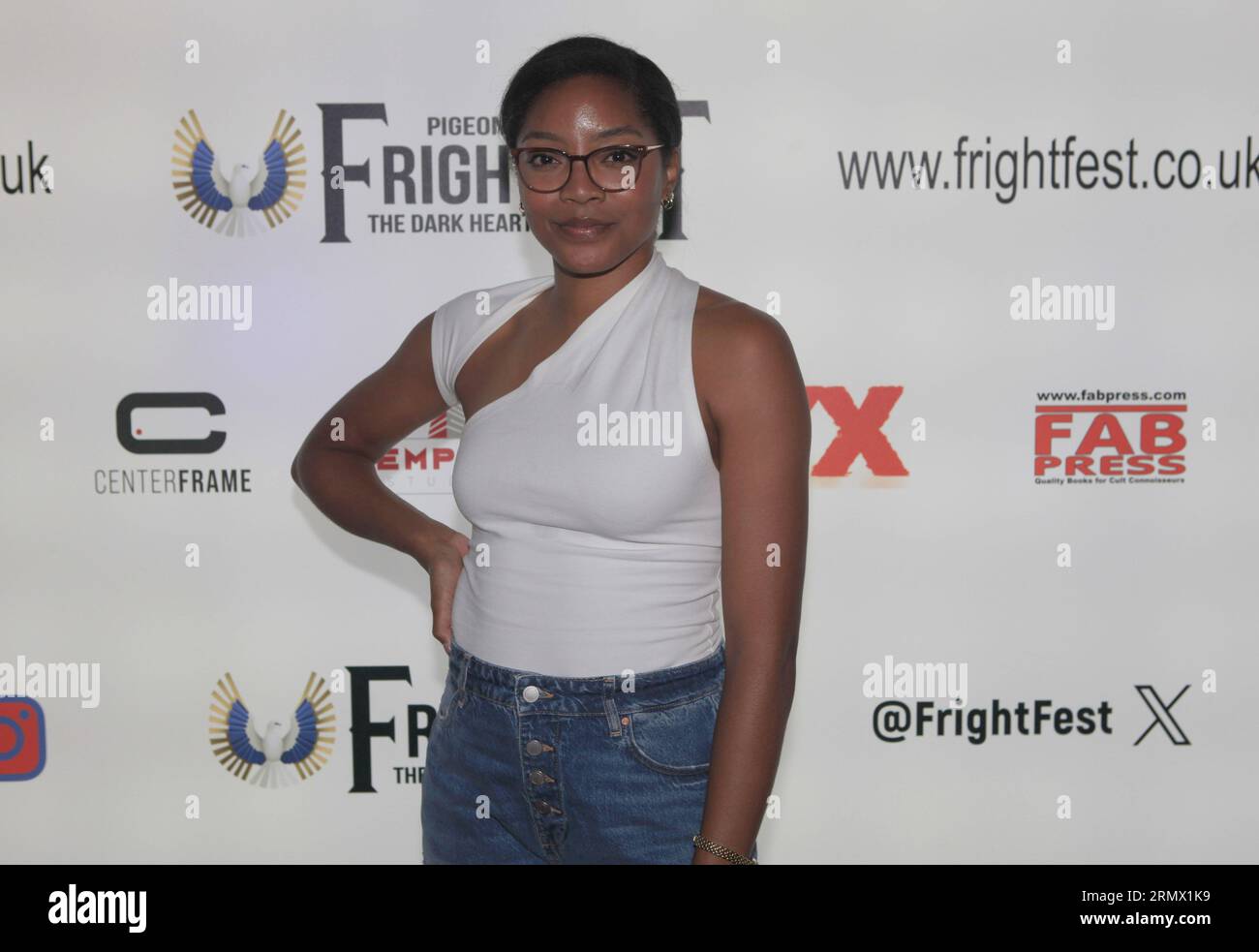 London, UK. Christen Sharice at the Spookt photocall, FrightFest: Dark ...