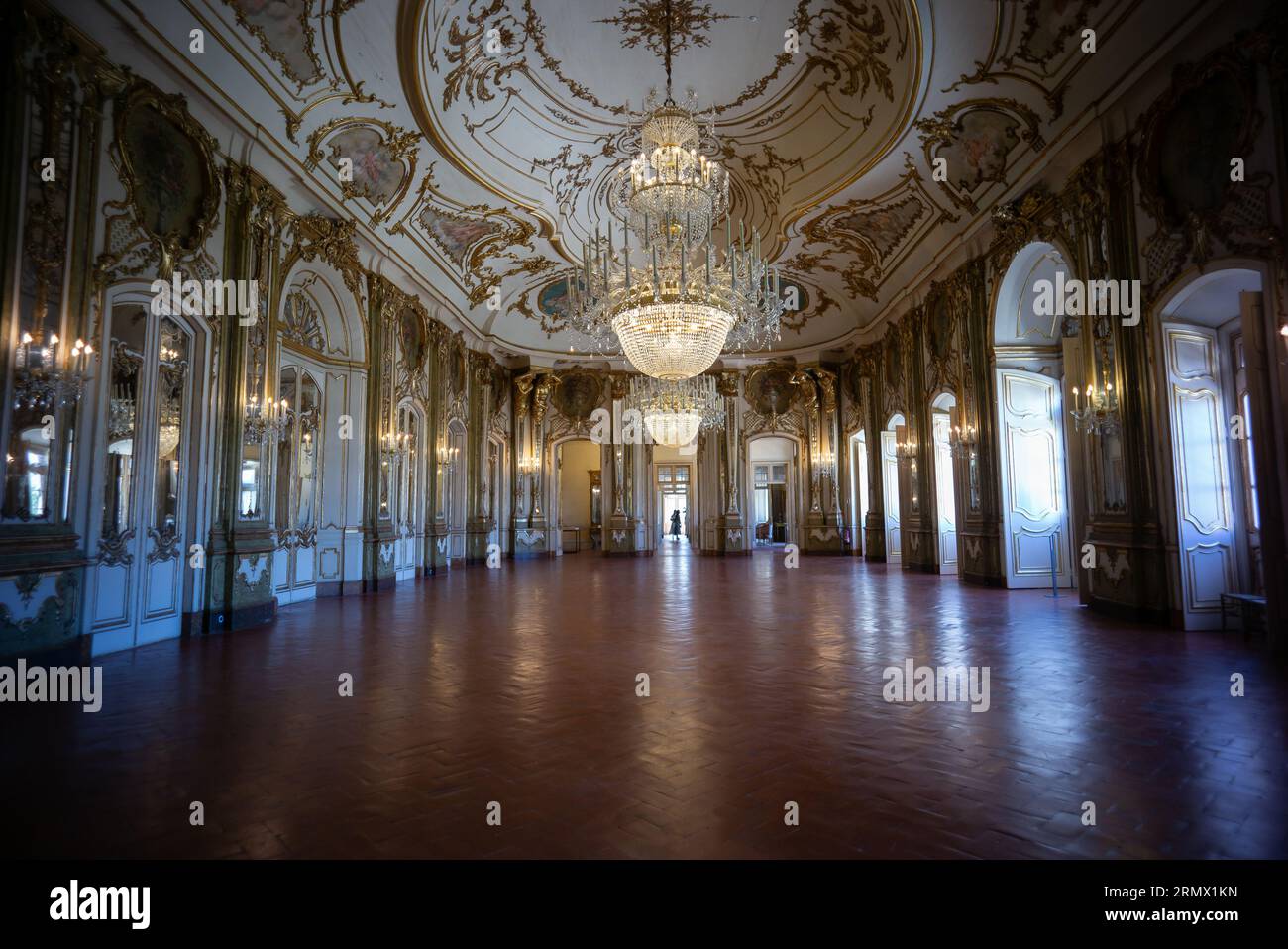 Royal Palace of Queluz is a French-inspired, Rococco style masterpiece ...