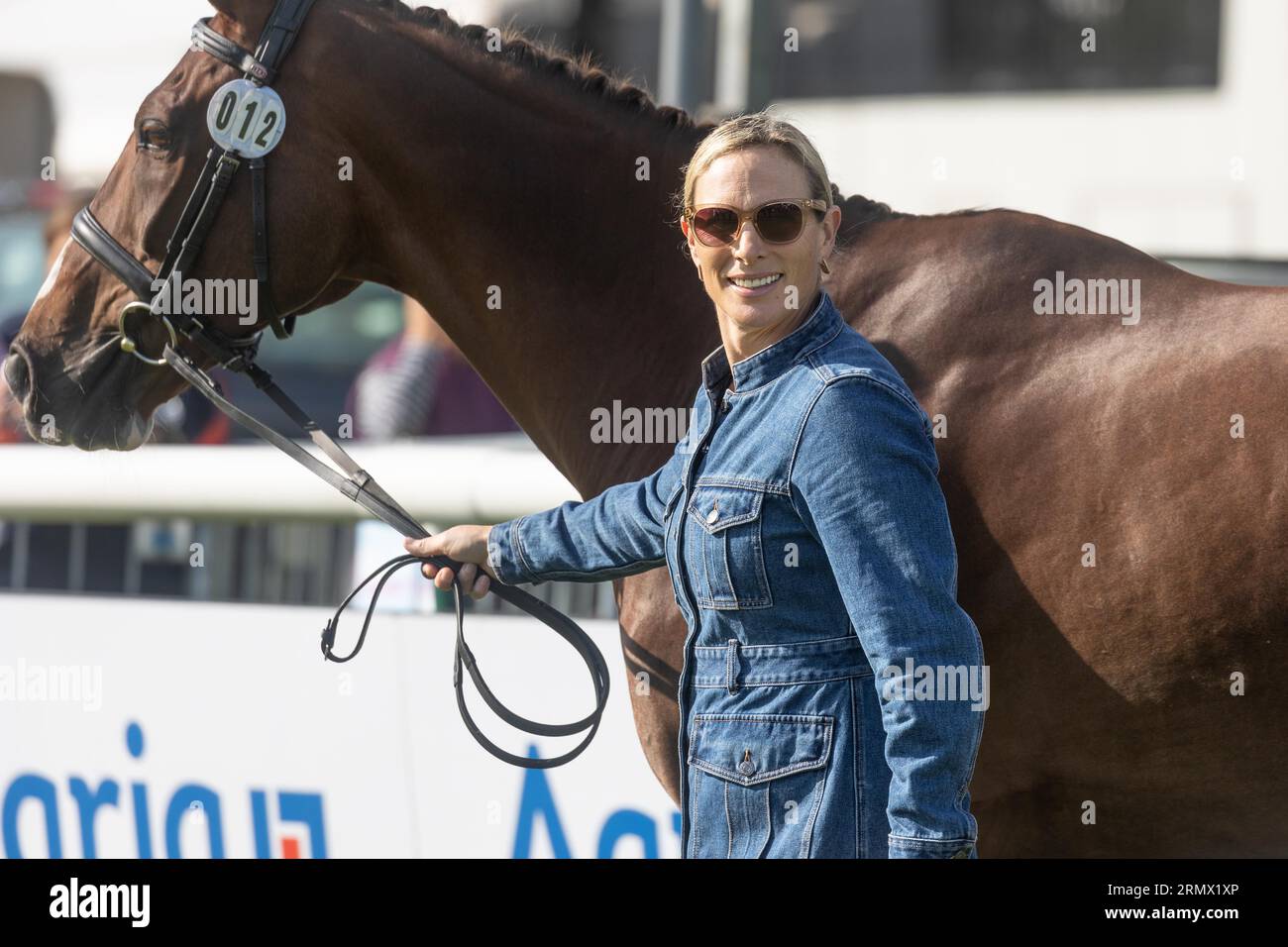 Burghley House, Lincolnshire , UK, 30th August 2023 Zara Tindall with ...