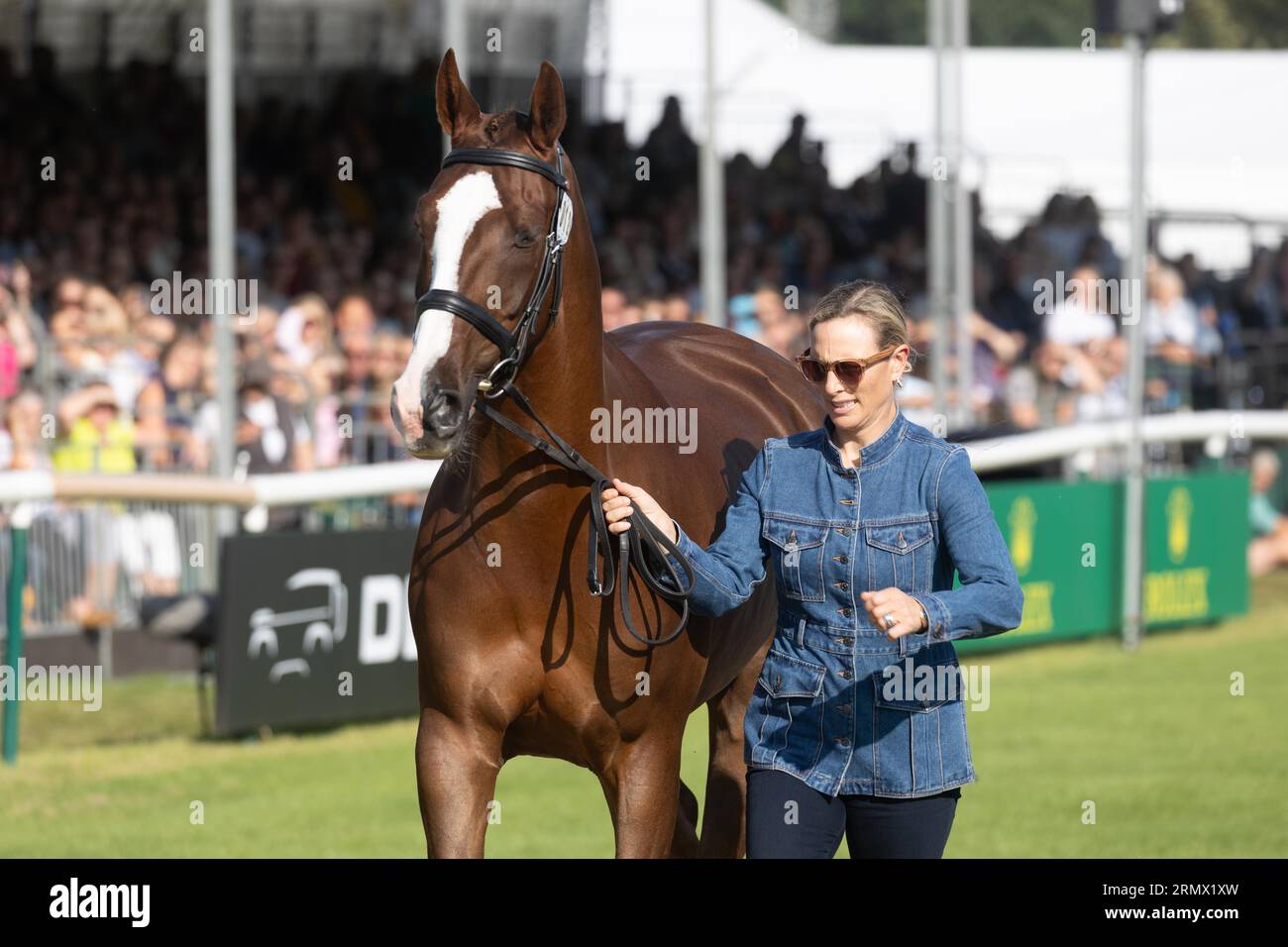 Burghley House, Lincolnshire , UK, 30th August 2023 Zara Tindall with ...
