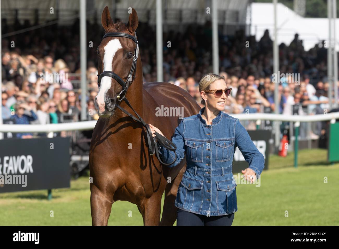Burghley House, Lincolnshire , UK, 30th August 2023 Zara Tindall with ...
