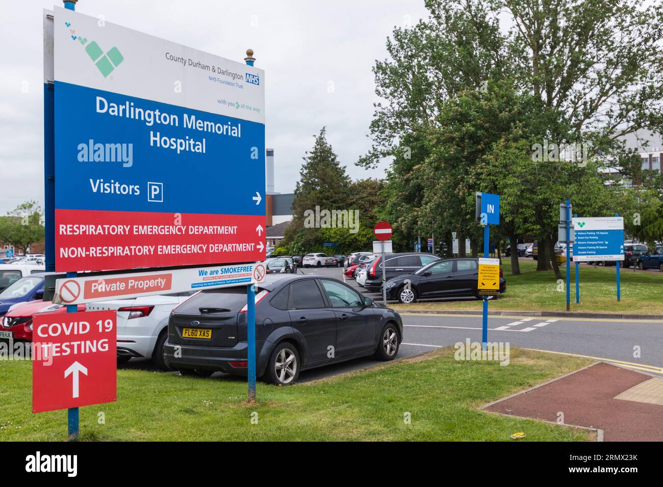 Darlington Memorial Hospital,Darlington,England,UK Stock Photo - Alamy