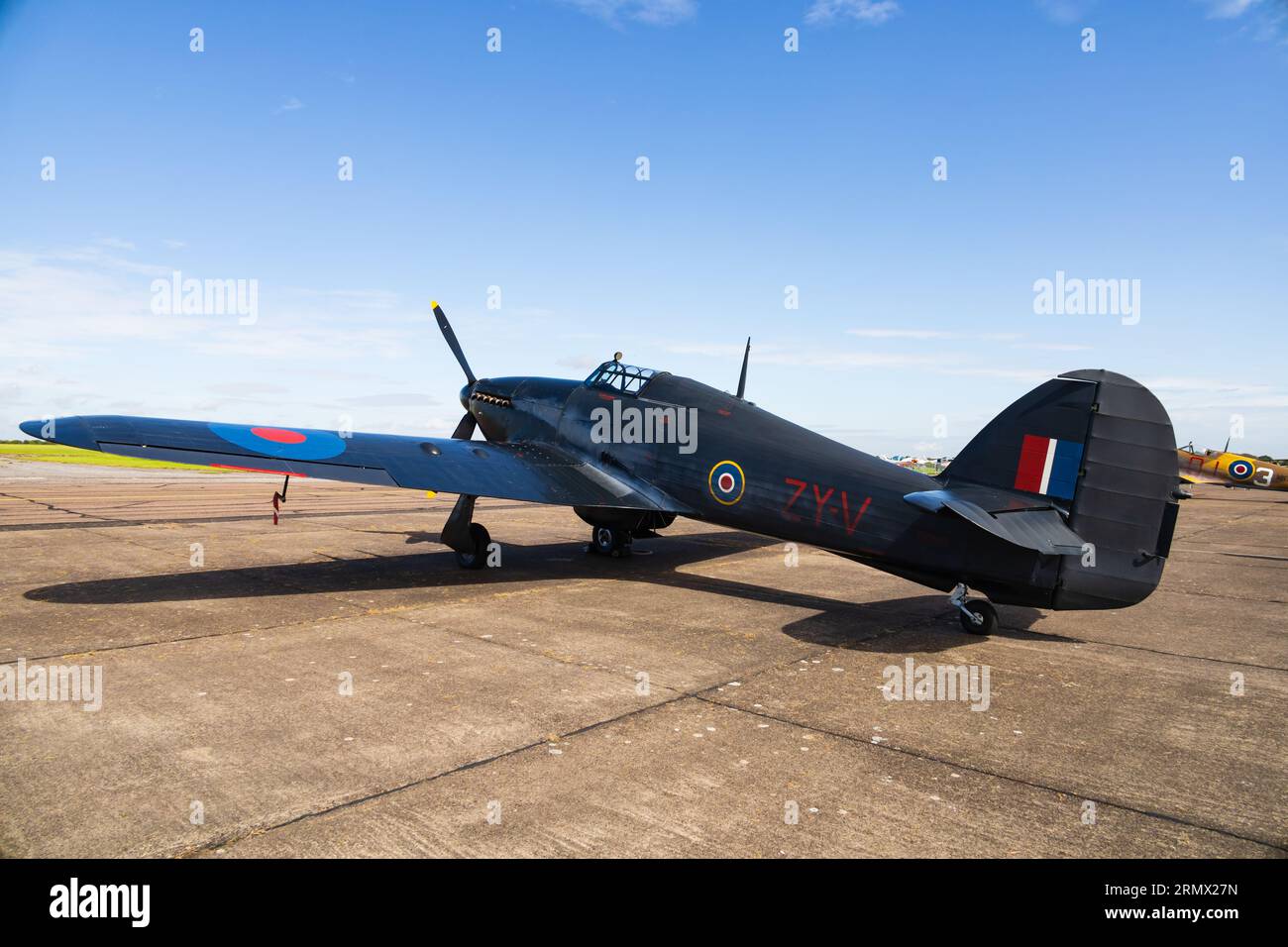 Hawker Hurricane Mk IIc night fighter of the Battle of Britain Memorial ...