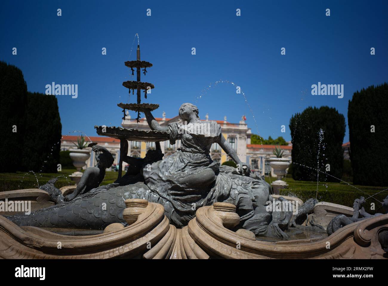 Royal Palace of Queluz is a French-inspired, Rococco style masterpiece ...