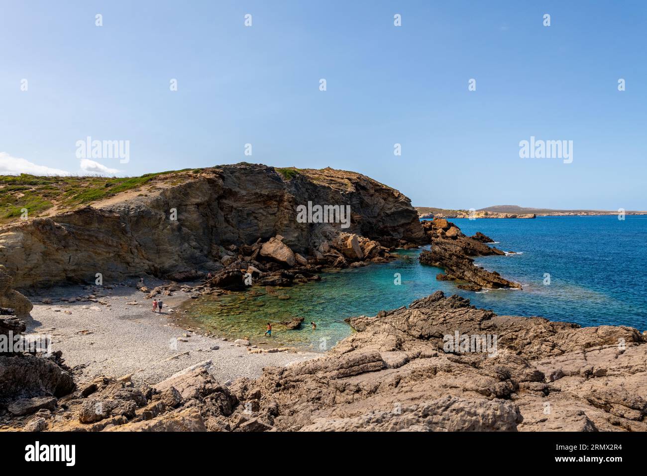 Secluded menorca cove hi-res stock photography and images - Alamy